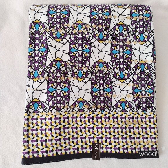 Woodin | Other | Woodin African Ankara 6 Yds Cotton Fabric 46 In W Wax ...